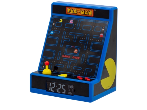 Pac-Man arcade alarm clock